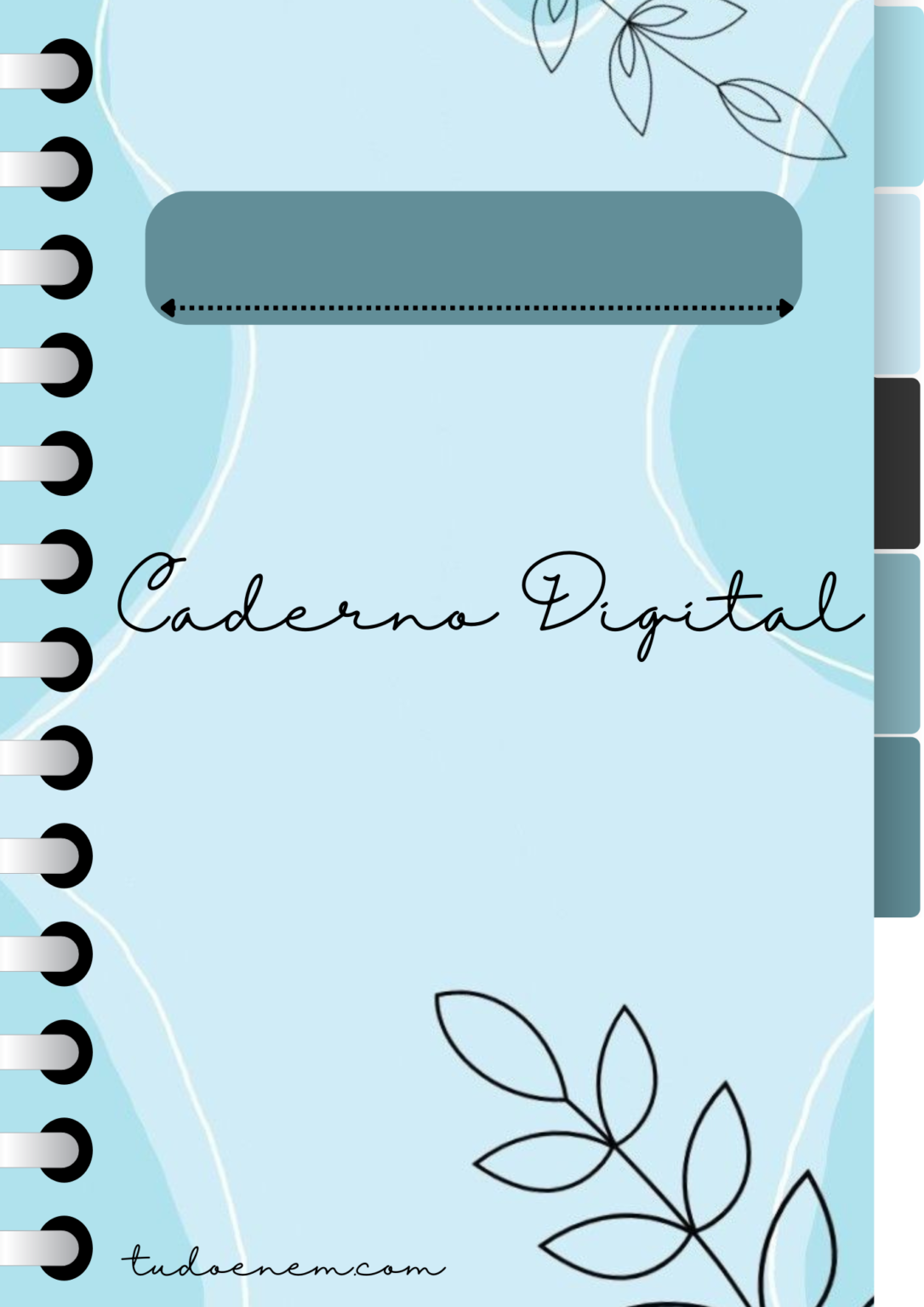 Caderno Digital Gratuito!! - tudoenem.com